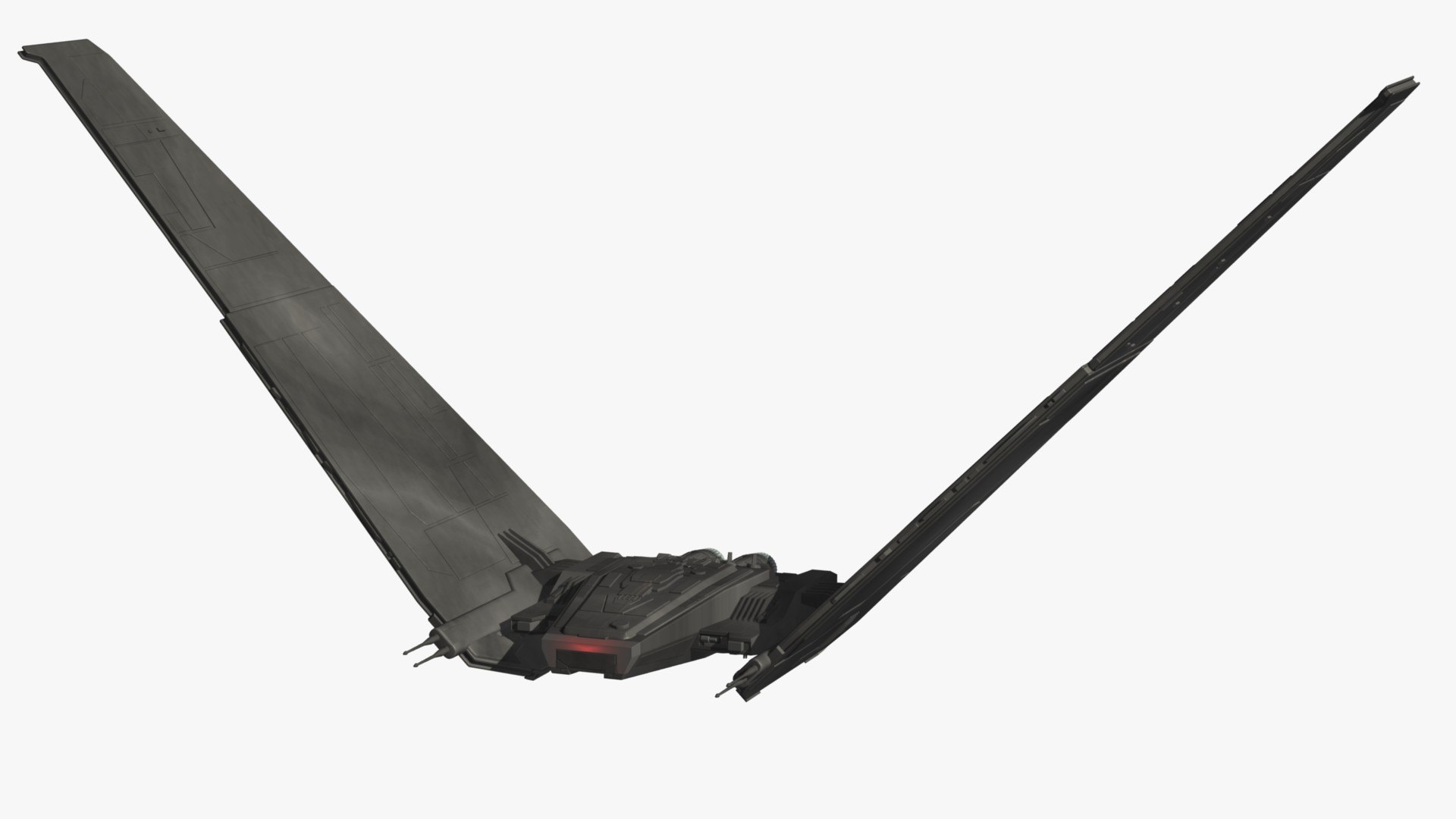 Kylo Rens Ship 3d Model