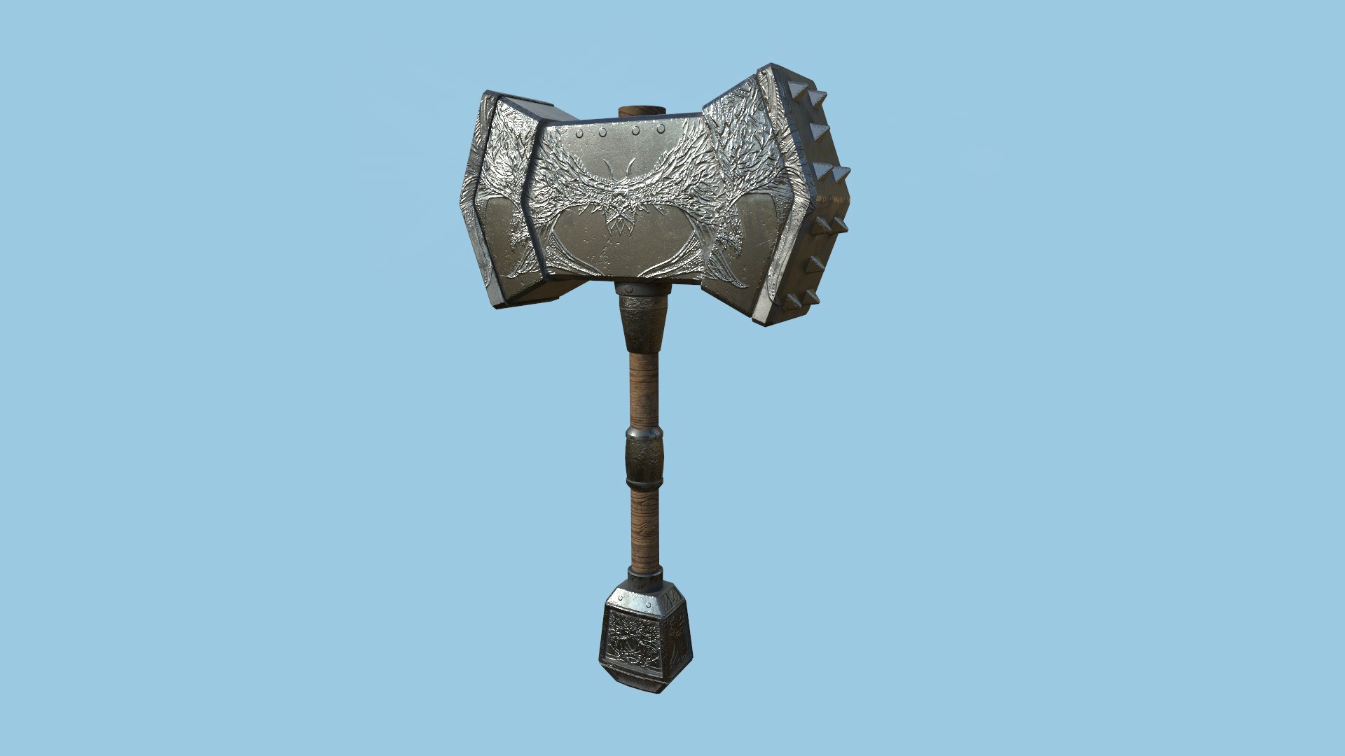 Medieval Battle Hammer