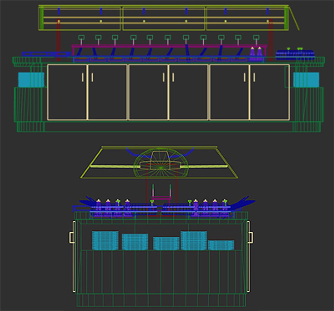 3d Salad Bar