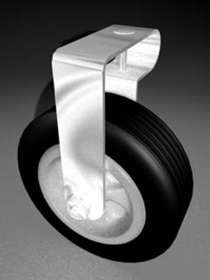 3d Model Plane Wheel