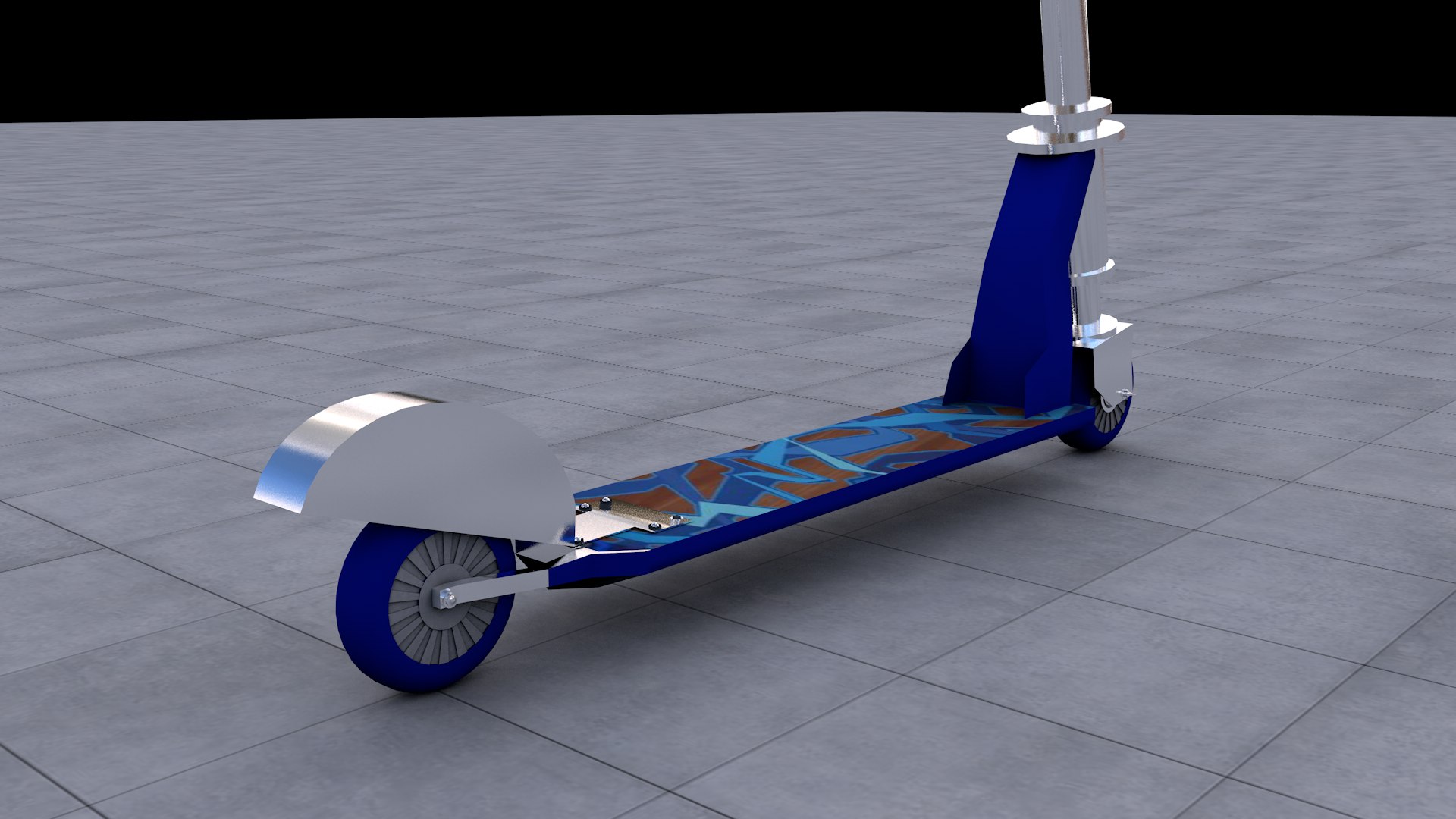 3D Scooter - TurboSquid 1771187
