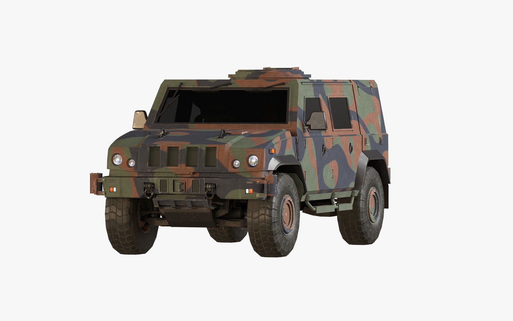 Iveco LMV Light Multirole Vehicle LODs Game Ready 3D Model - TurboSquid ...