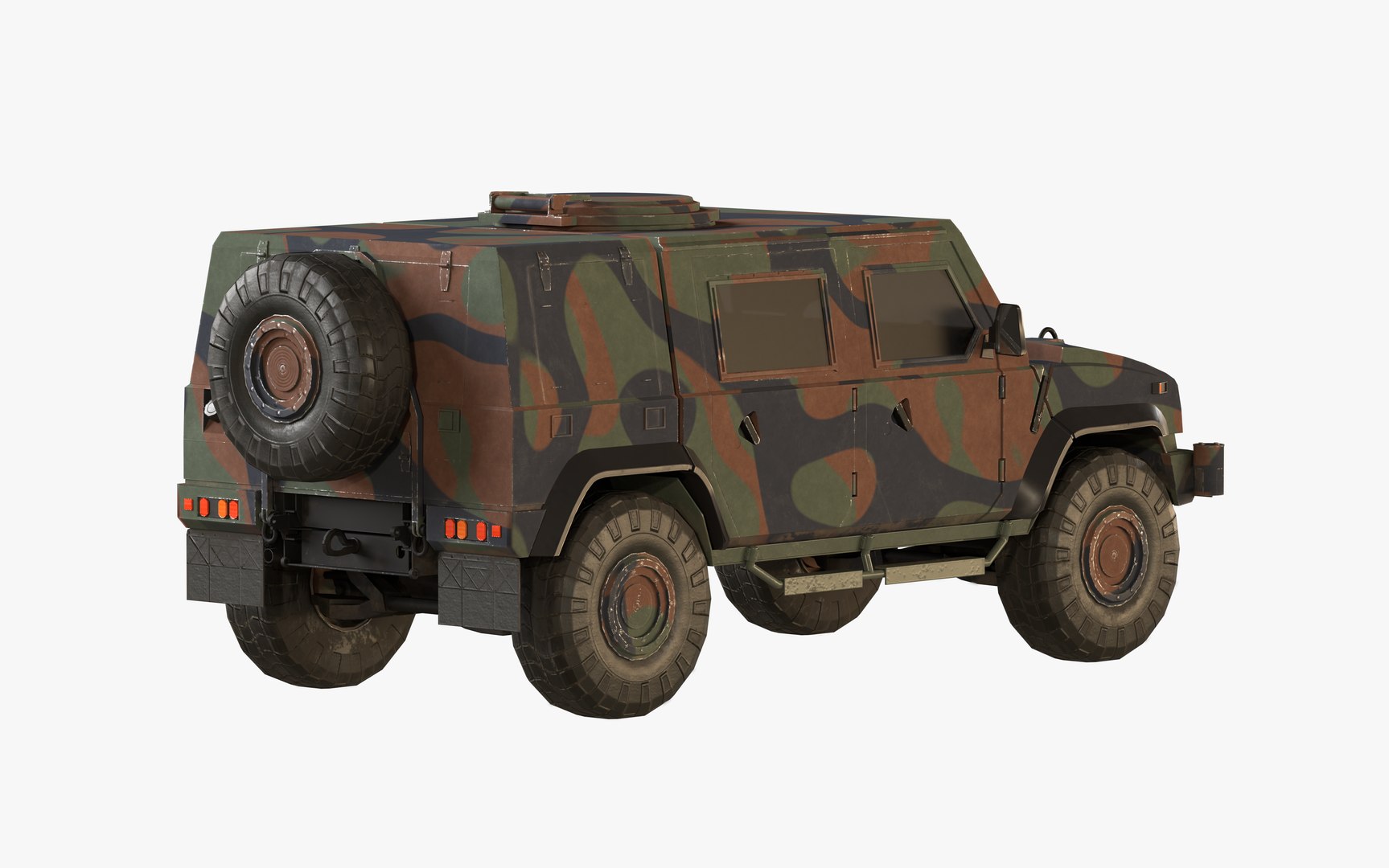 Iveco LMV Light Multirole Vehicle LODs Game Ready 3D Model - TurboSquid ...