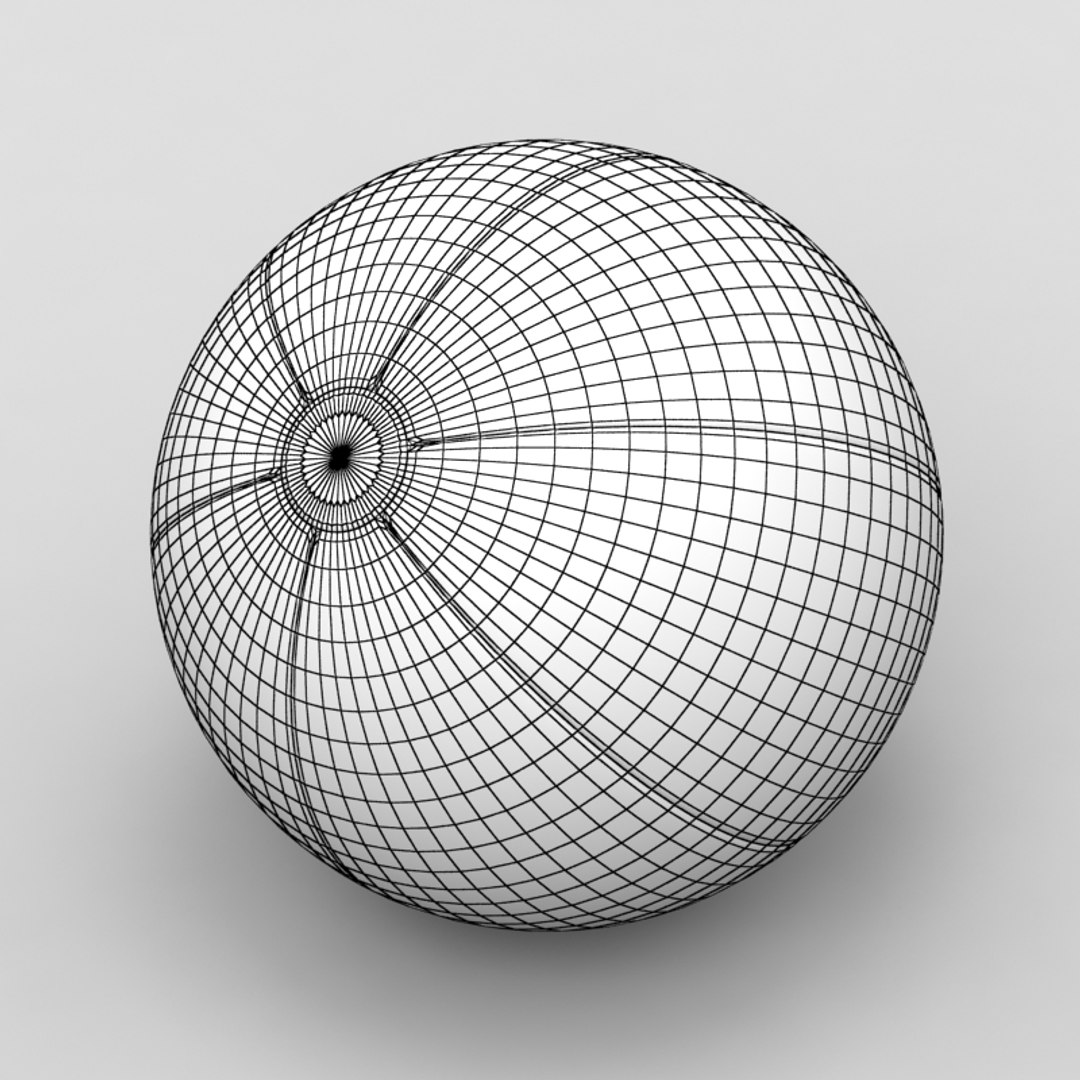 3d Beach Ball Model