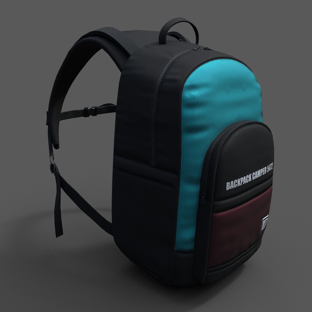 3D Bag Backpack Model - TurboSquid 1499113