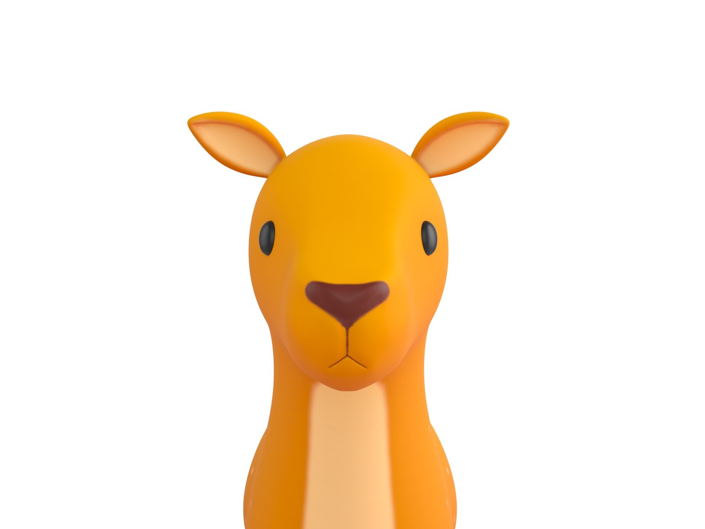 Doe cartoon toon model - TurboSquid 1519780