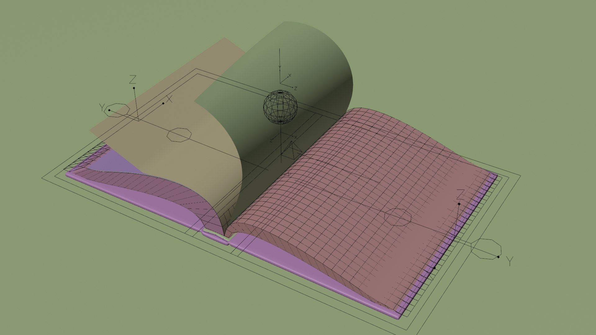 Book Rigged And Animated 3D Model - TurboSquid 2126127