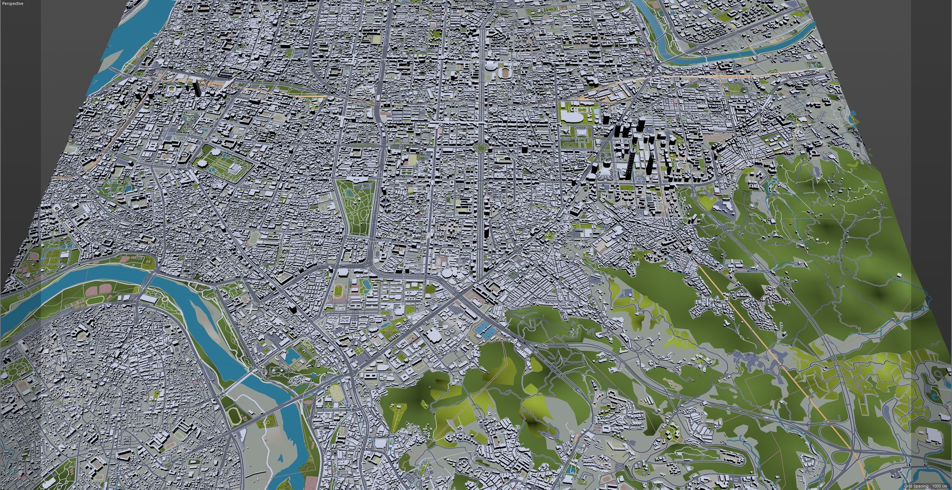 Taipei Downtown Taiwan 3D Model - TurboSquid 1989953