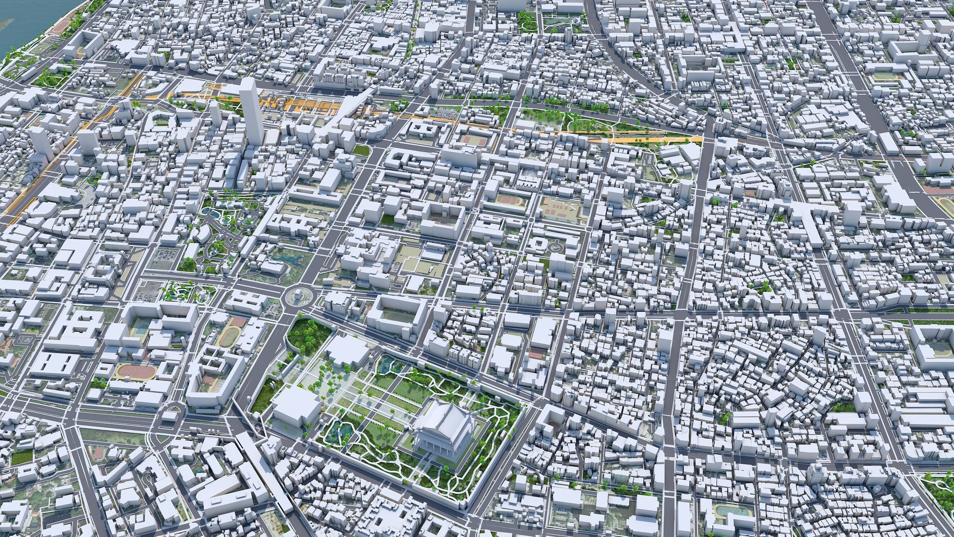 Taipei Downtown Taiwan 3D Model - TurboSquid 1989953
