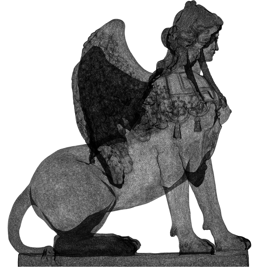 free scan sphinx 3d model