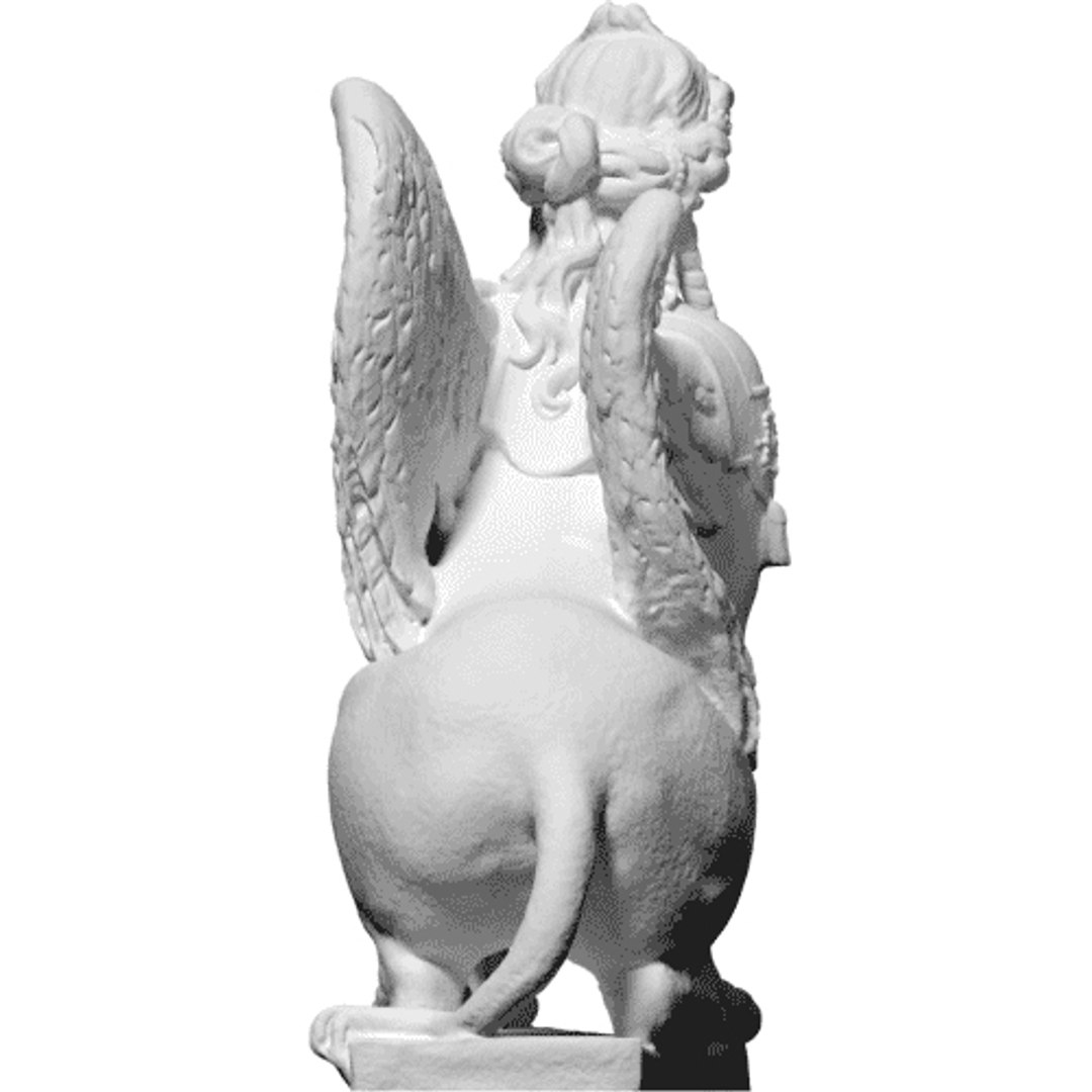 Free Scan Sphinx 3d Model
