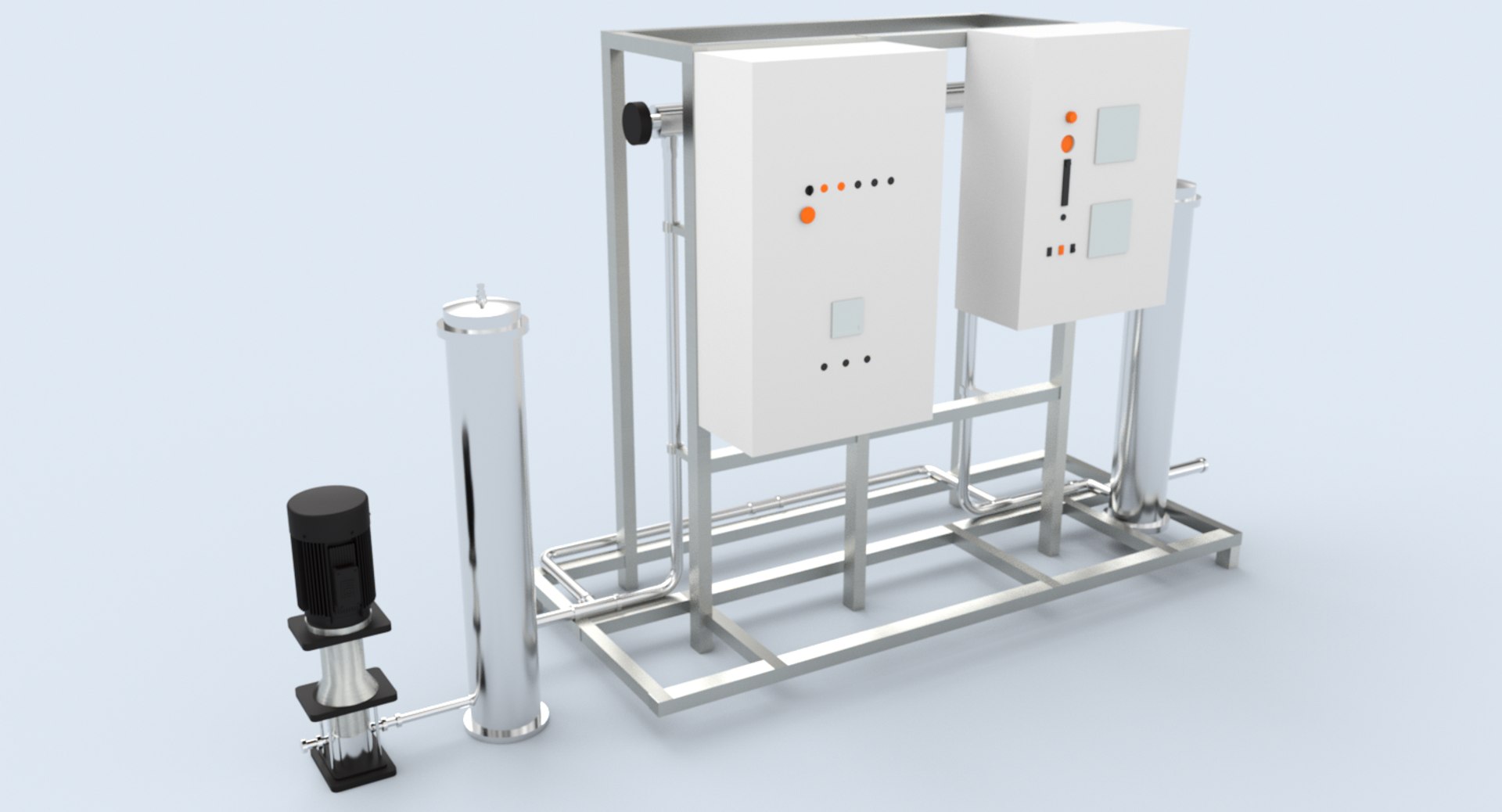 3D Model Ultraviolet Uv Water Purification - TurboSquid 1372566