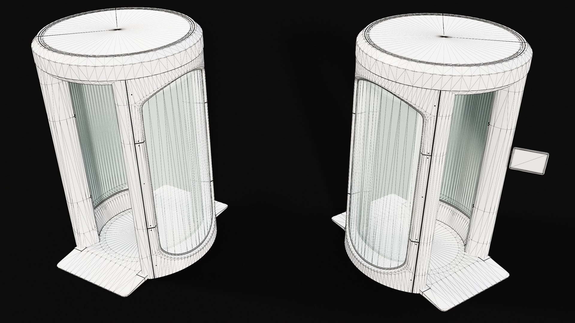 Airport Full Body Scanner - PBR Game Ready 3D Model - TurboSquid 2134769