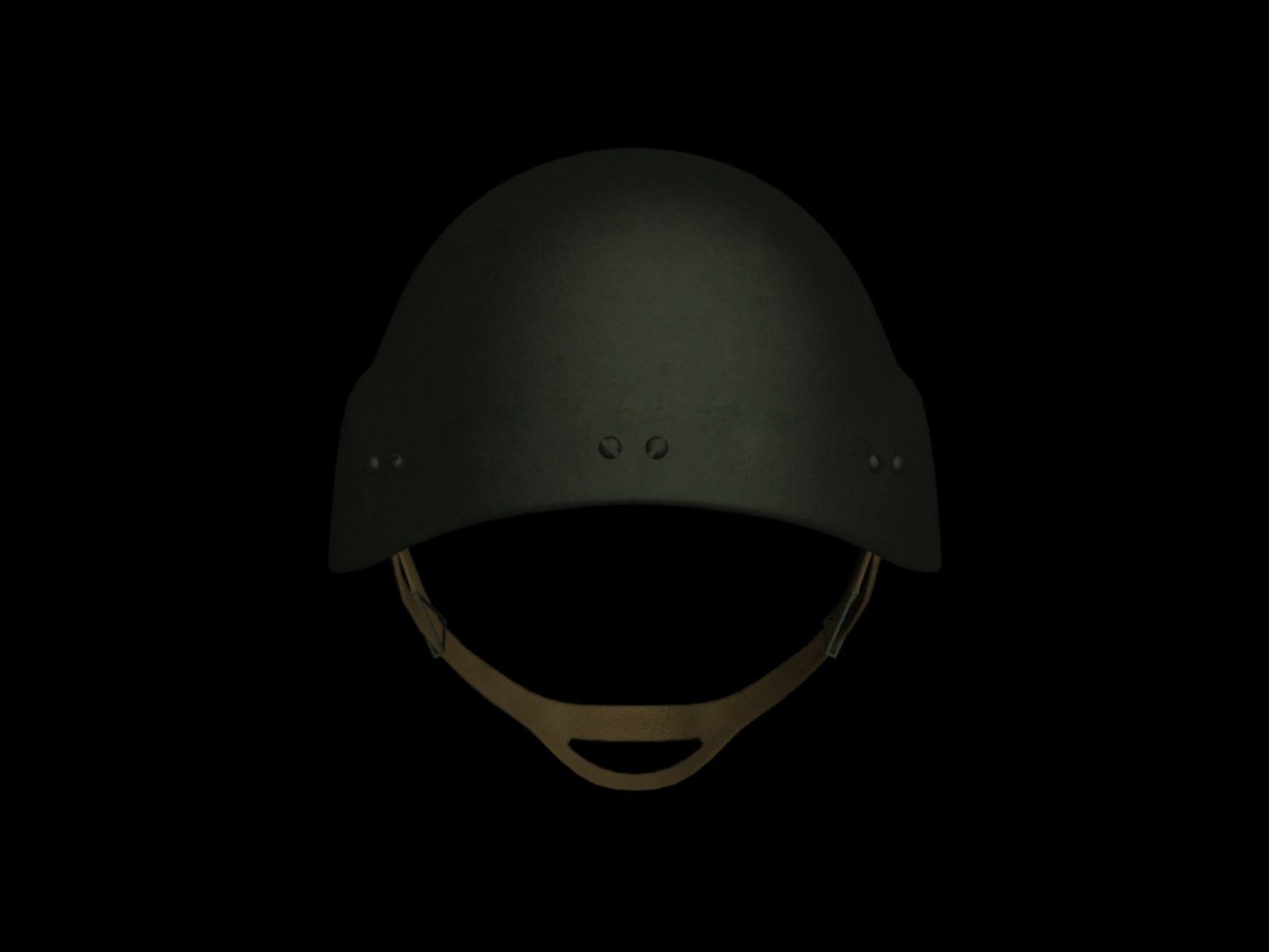 3d Russian Helmet Army