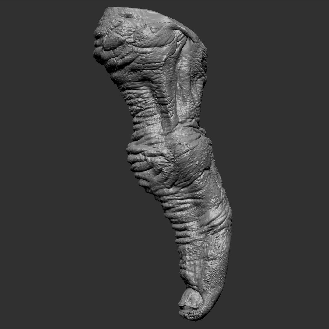 3d Monster Alien Finger 1