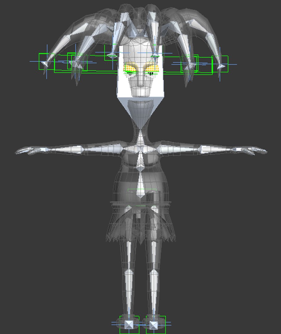 3d Model Of Sideshow Bob Simpsons