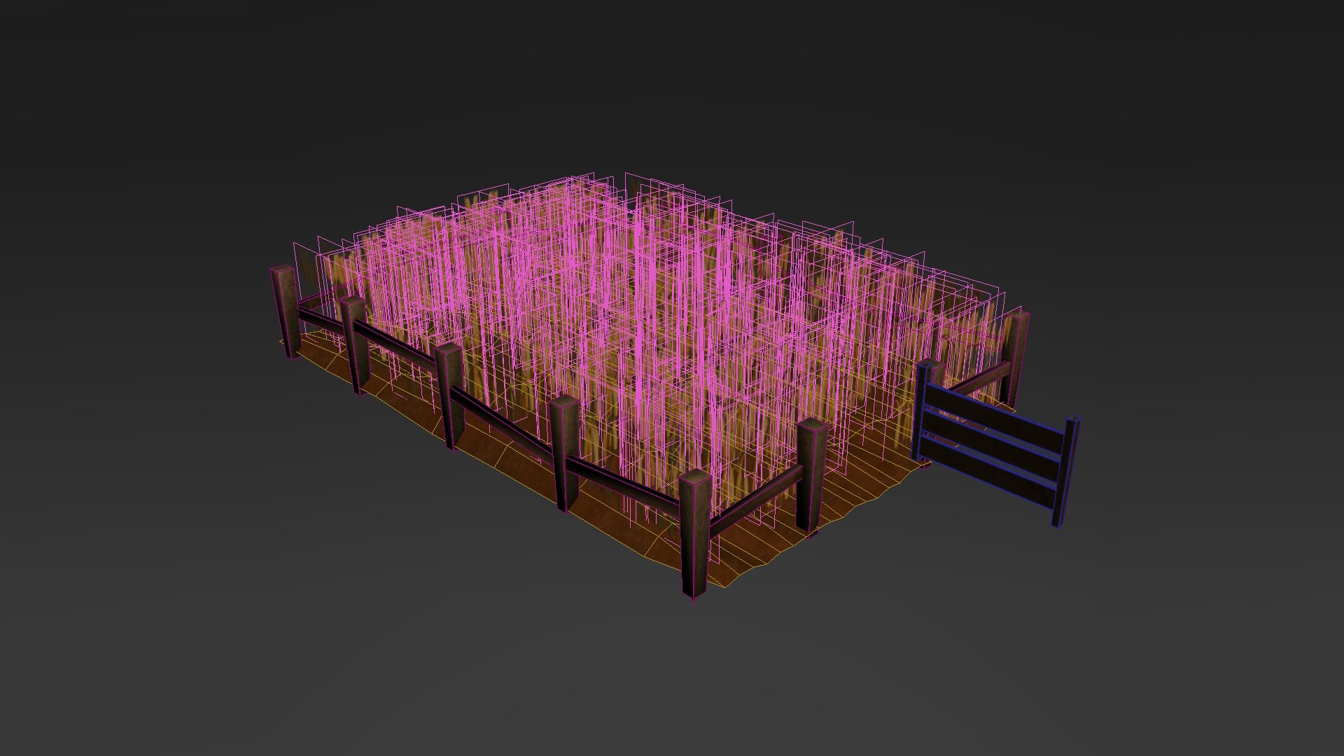 3D Cartoon Field Lowpoly Model - TurboSquid 1987536