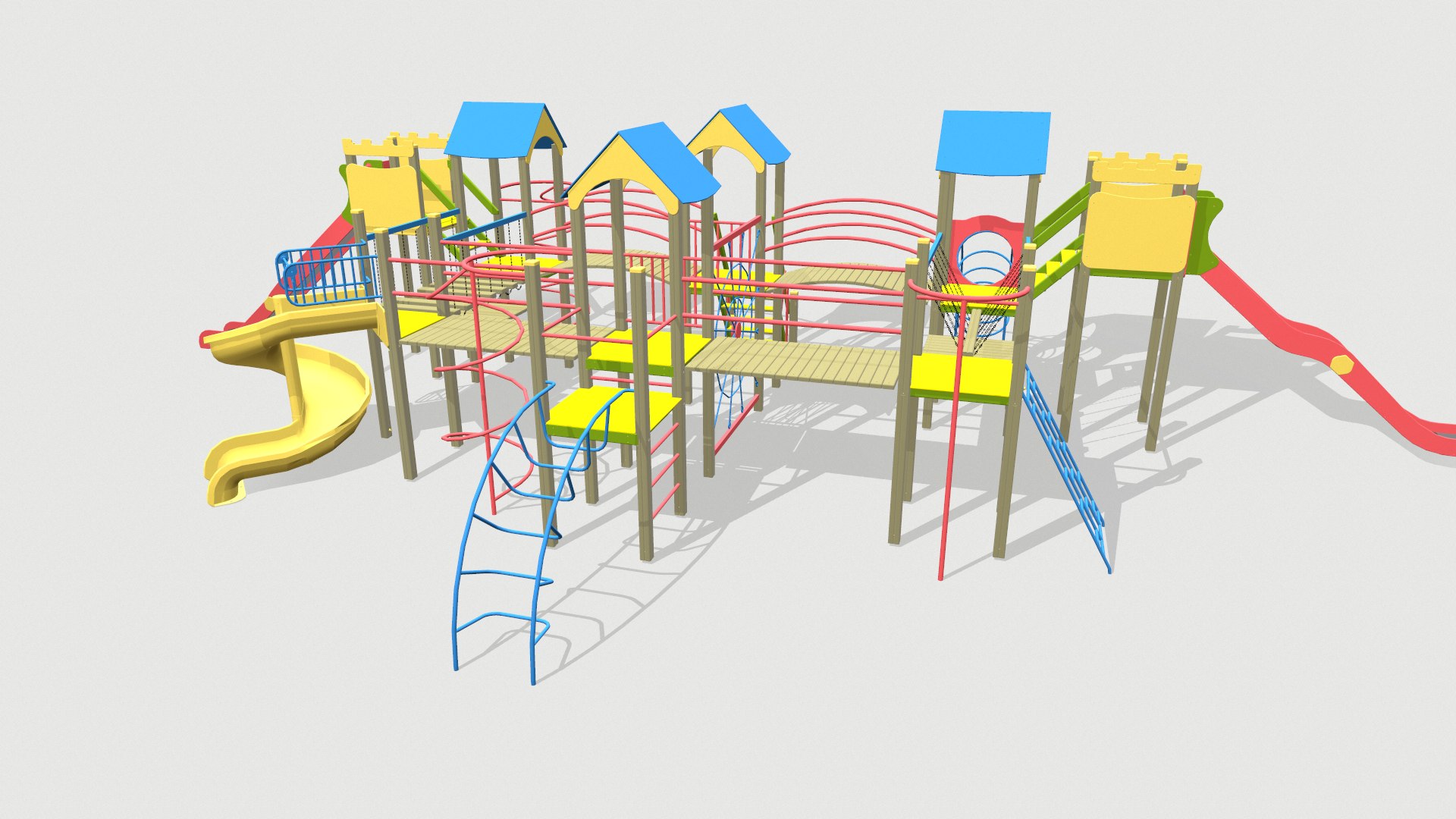 Playground for kids model - TurboSquid 2168684
