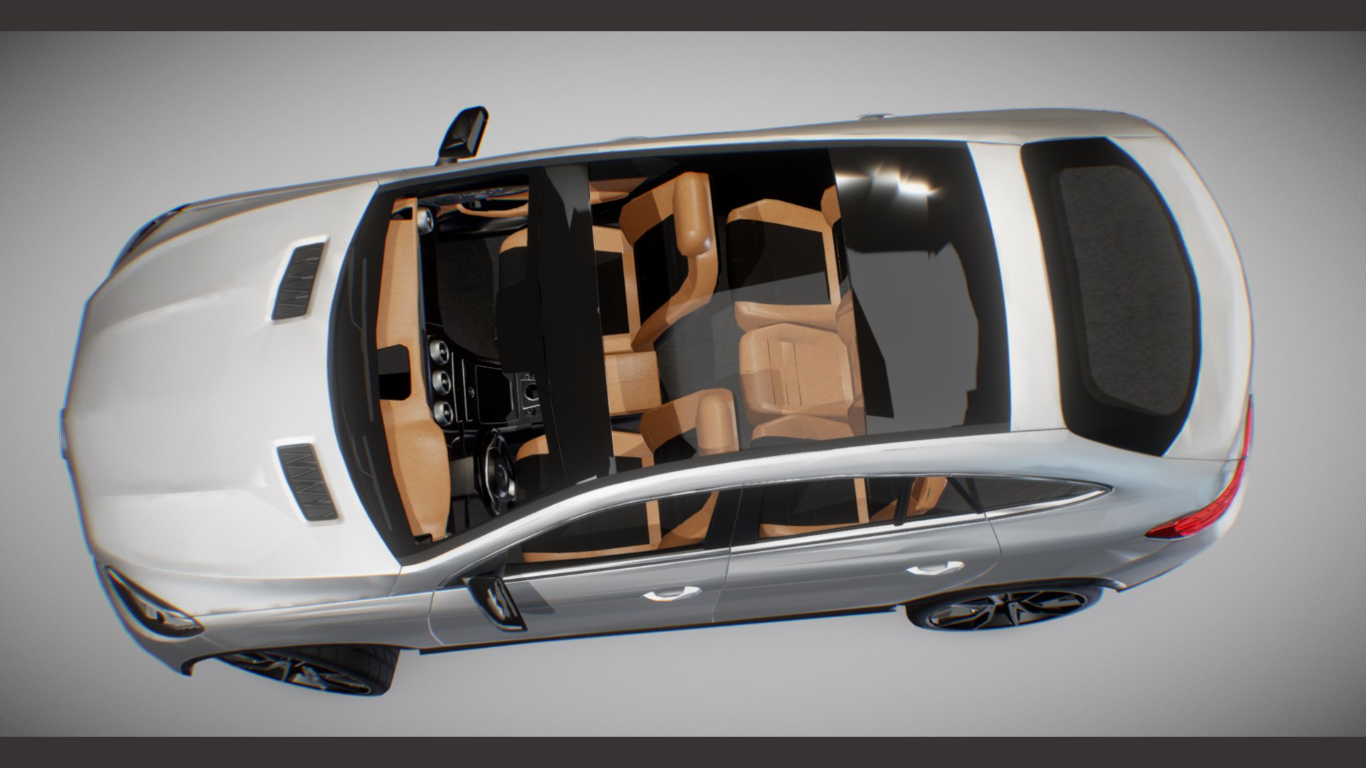3D mercedes-benz-gle-interior - TurboSquid 1779066