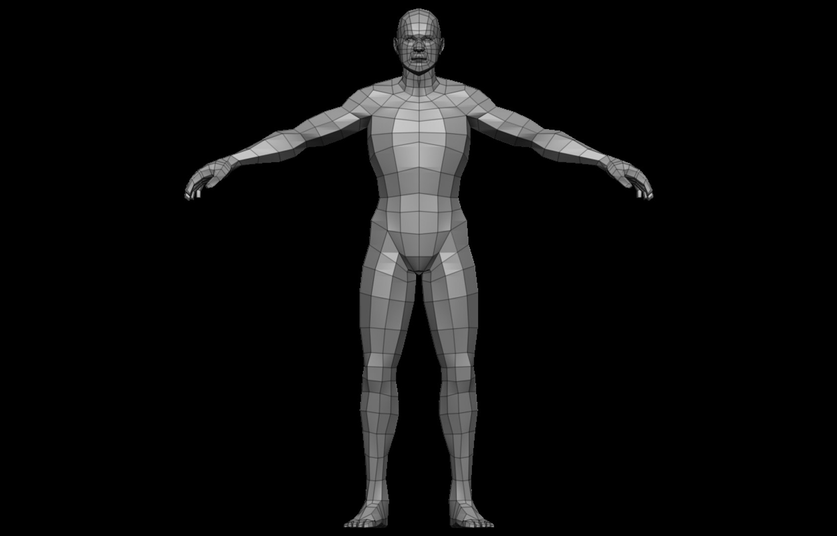 Male Mesh 3d X