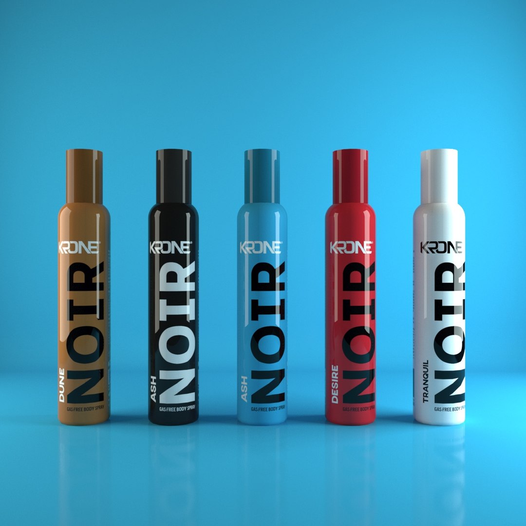 3D Noir Body Spray Model - TurboSquid 2147157