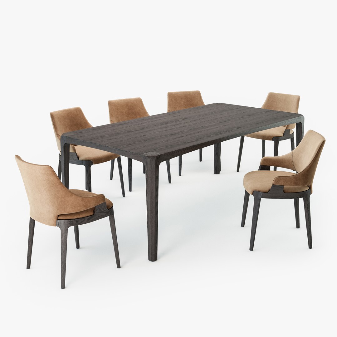 Potocco Velis Chair Eiles 3D Model - TurboSquid 1448803