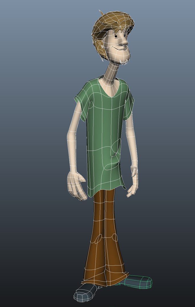3d Model Shaggy Scooby Doo