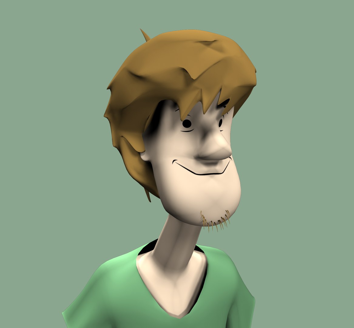 3d Model Shaggy Scooby Doo