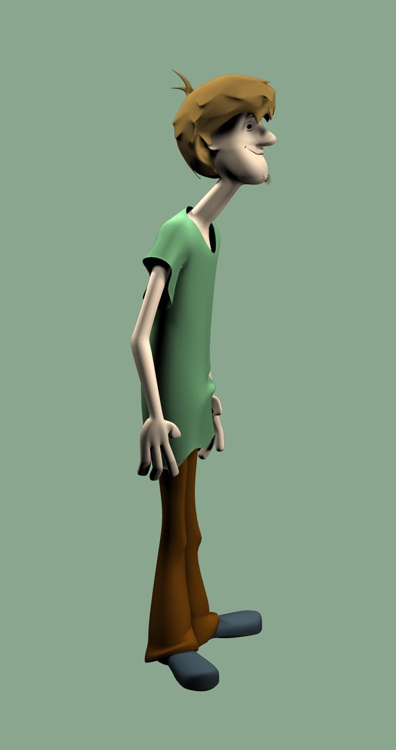 3d Model Shaggy Scooby Doo