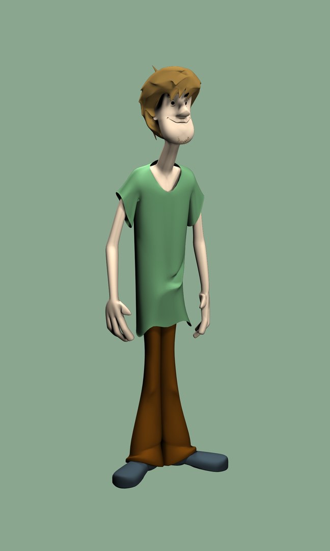 3d Model Shaggy Scooby Doo