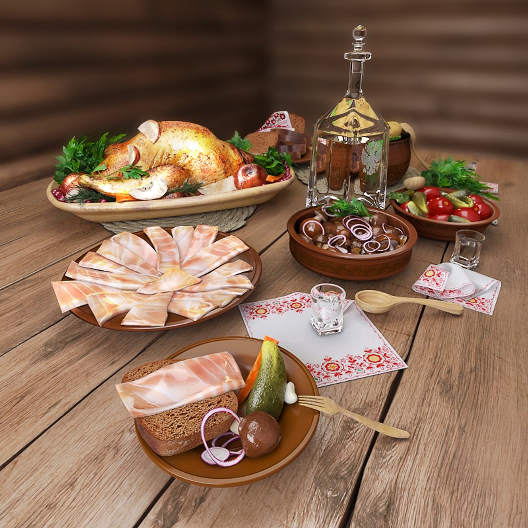 Traditional Russian Appetizer Max