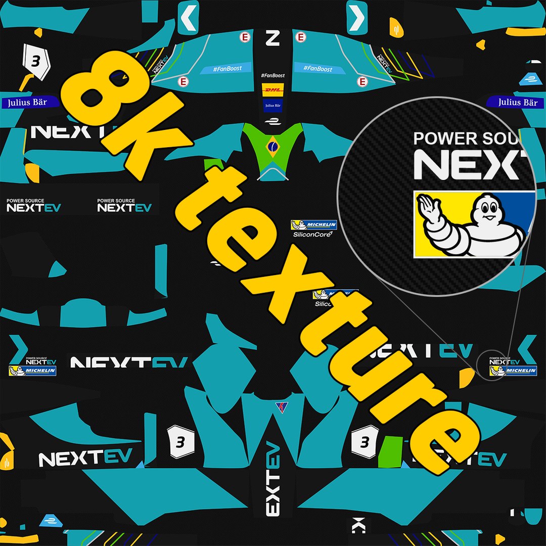 3D Season 3 Nextev Formula - TurboSquid 1244982