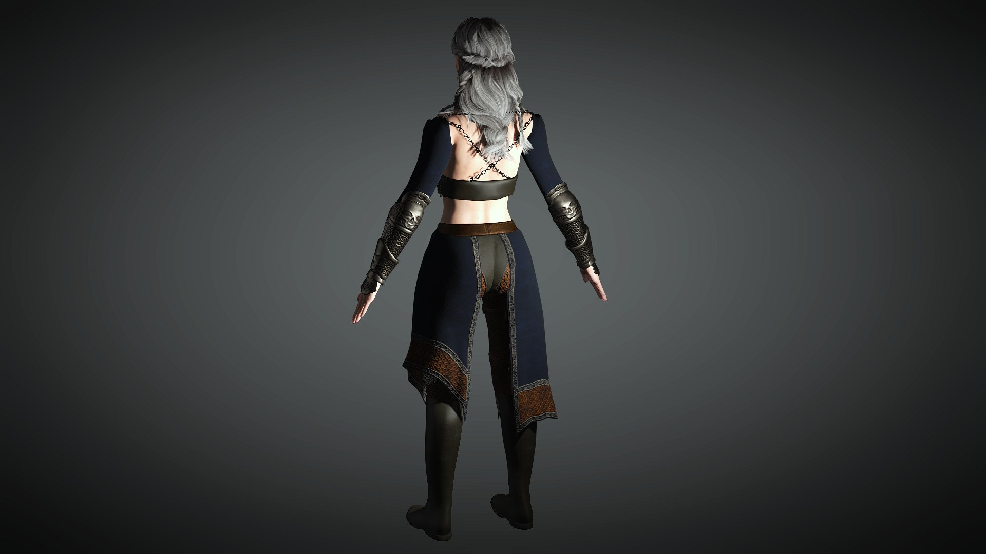 3D AAA Fantasy Female Character 01 - TurboSquid 1776847