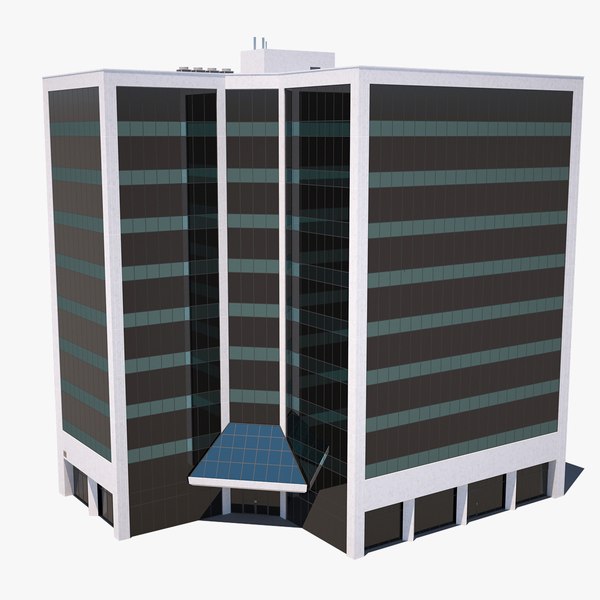 Bank building model - TurboSquid 1312153