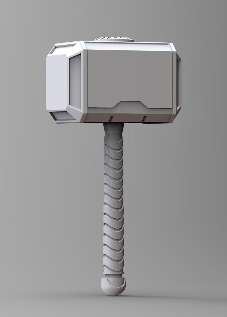 Thor Hammer 3D Model - TurboSquid 1871128