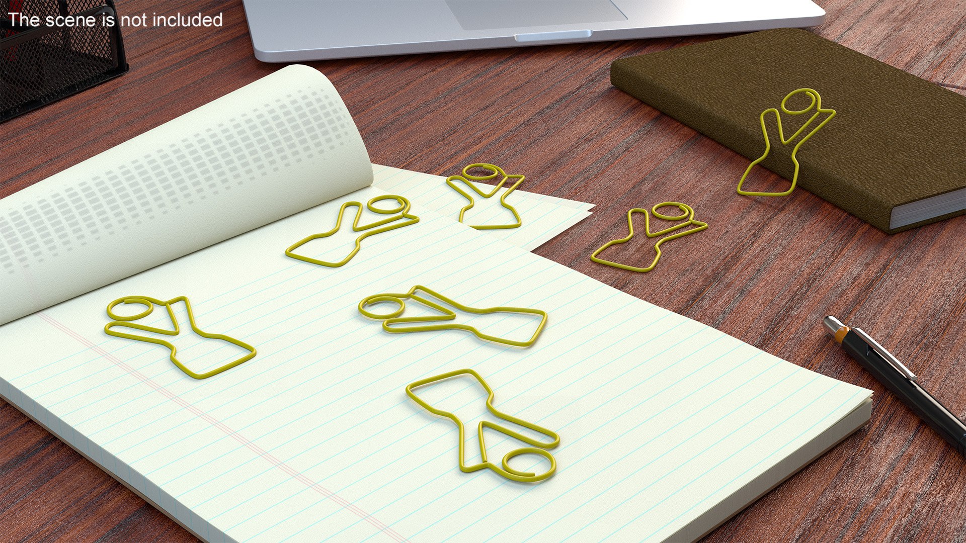 Slingshot Shaped Paper Clip 3D Model - TurboSquid 2191688