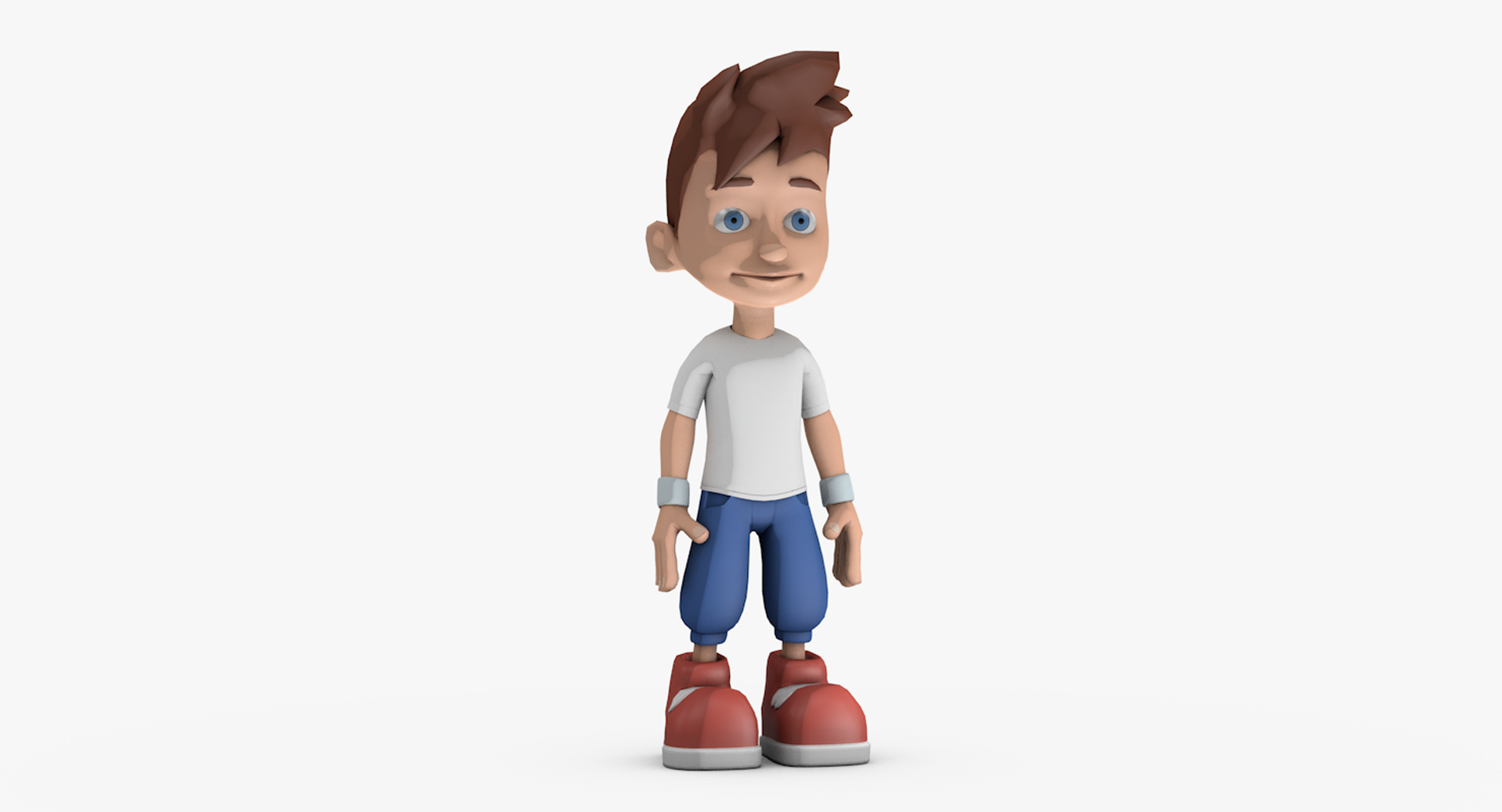 3d Model Stylized Character Rigged