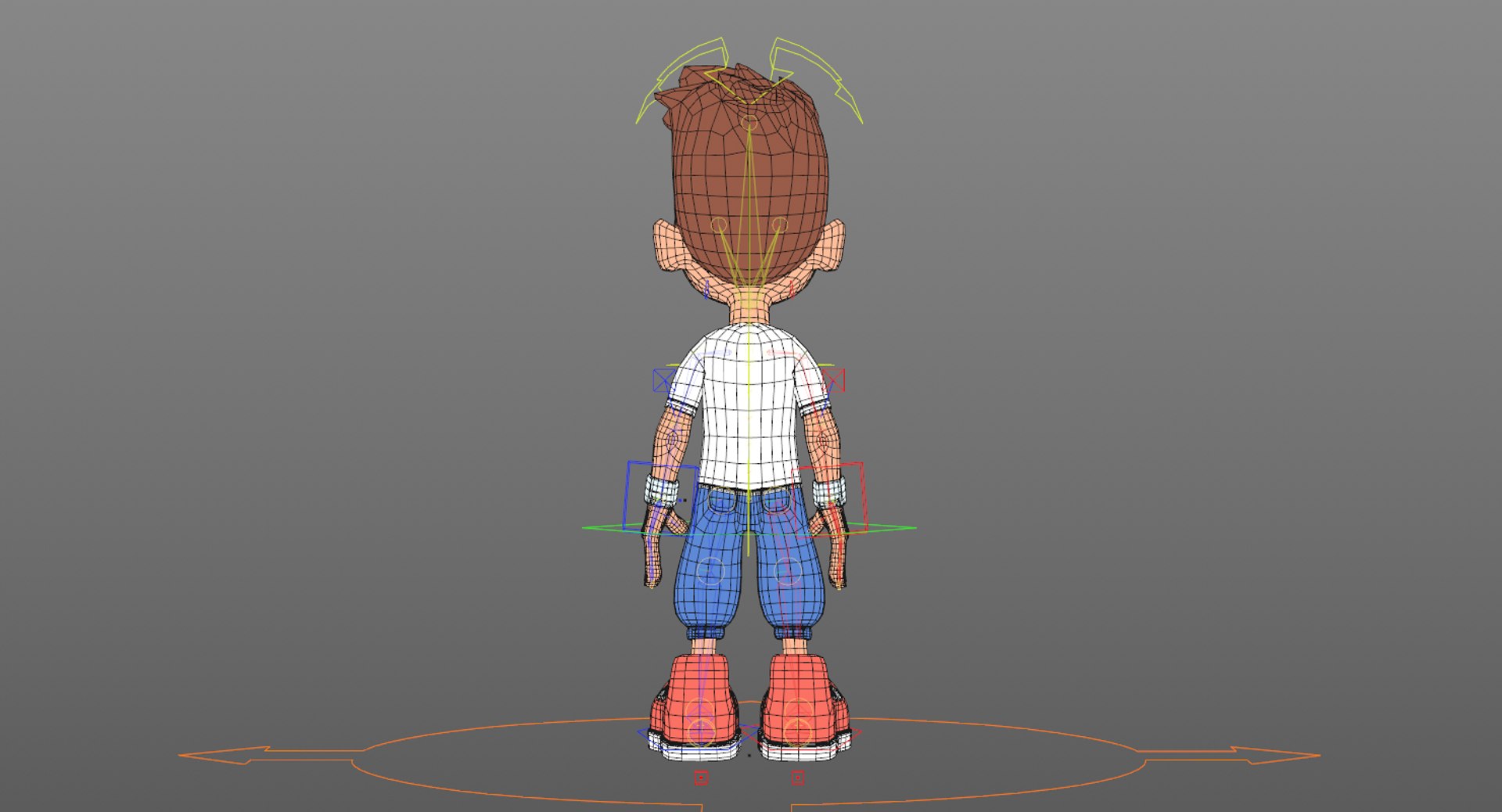 3d Model Stylized Character Rigged