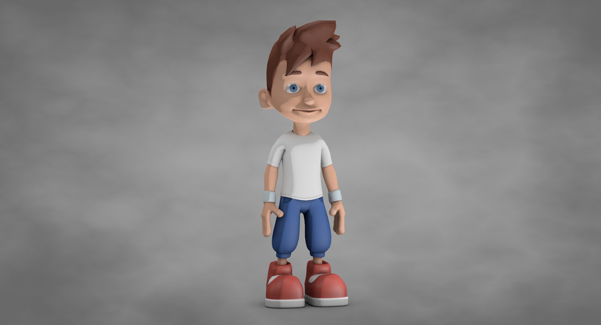 3d Model Stylized Character Rigged