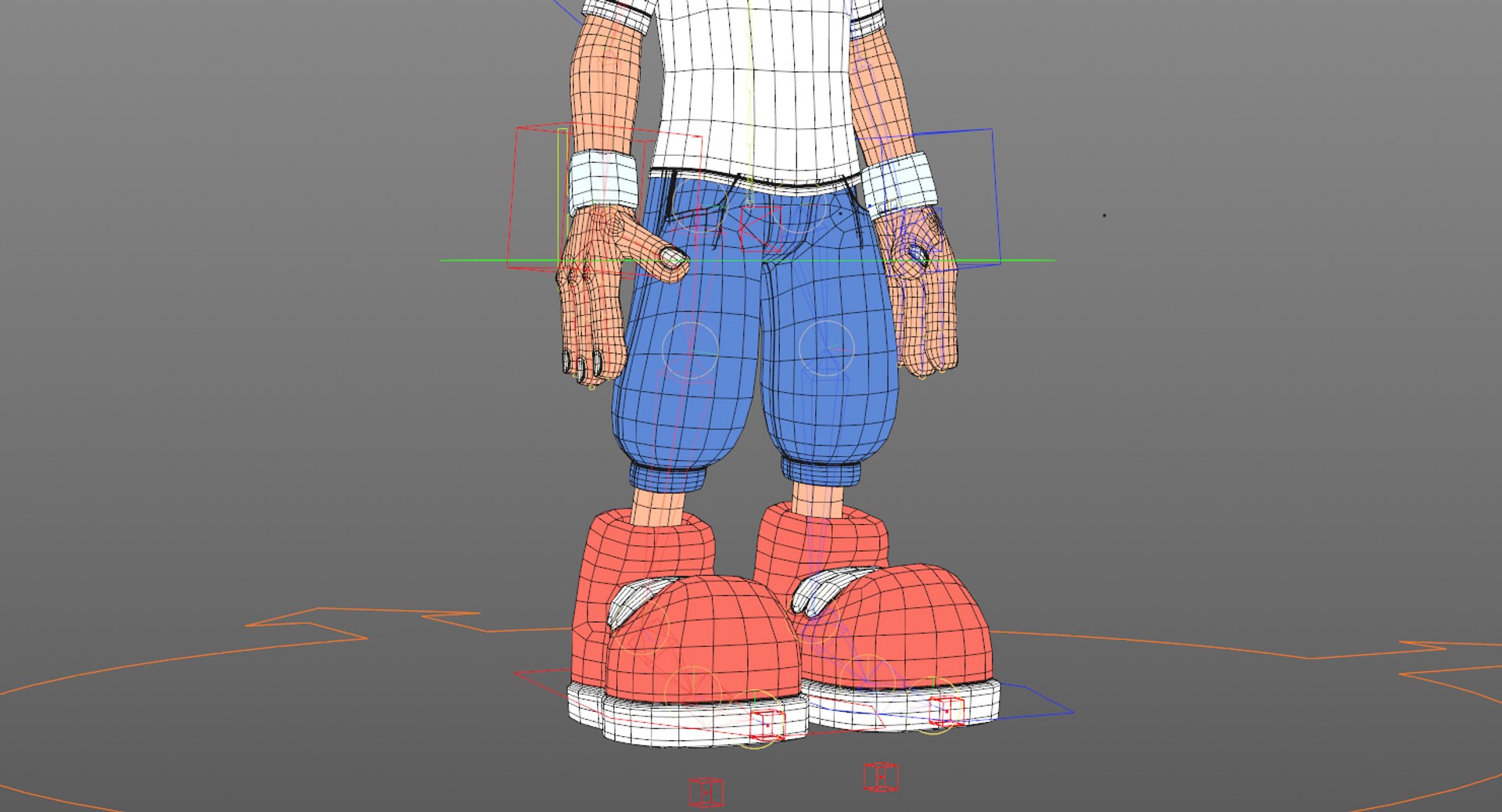 3d Model Stylized Character Rigged