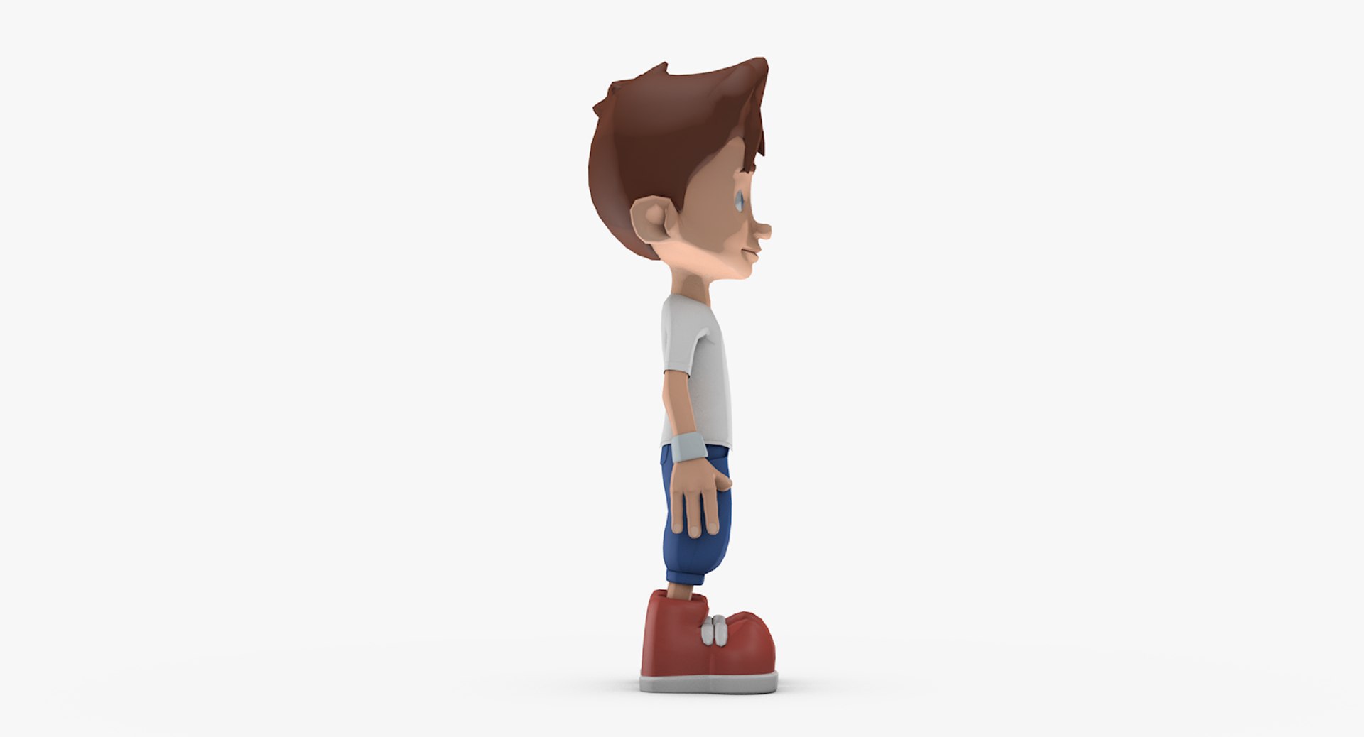 3d Model Stylized Character Rigged