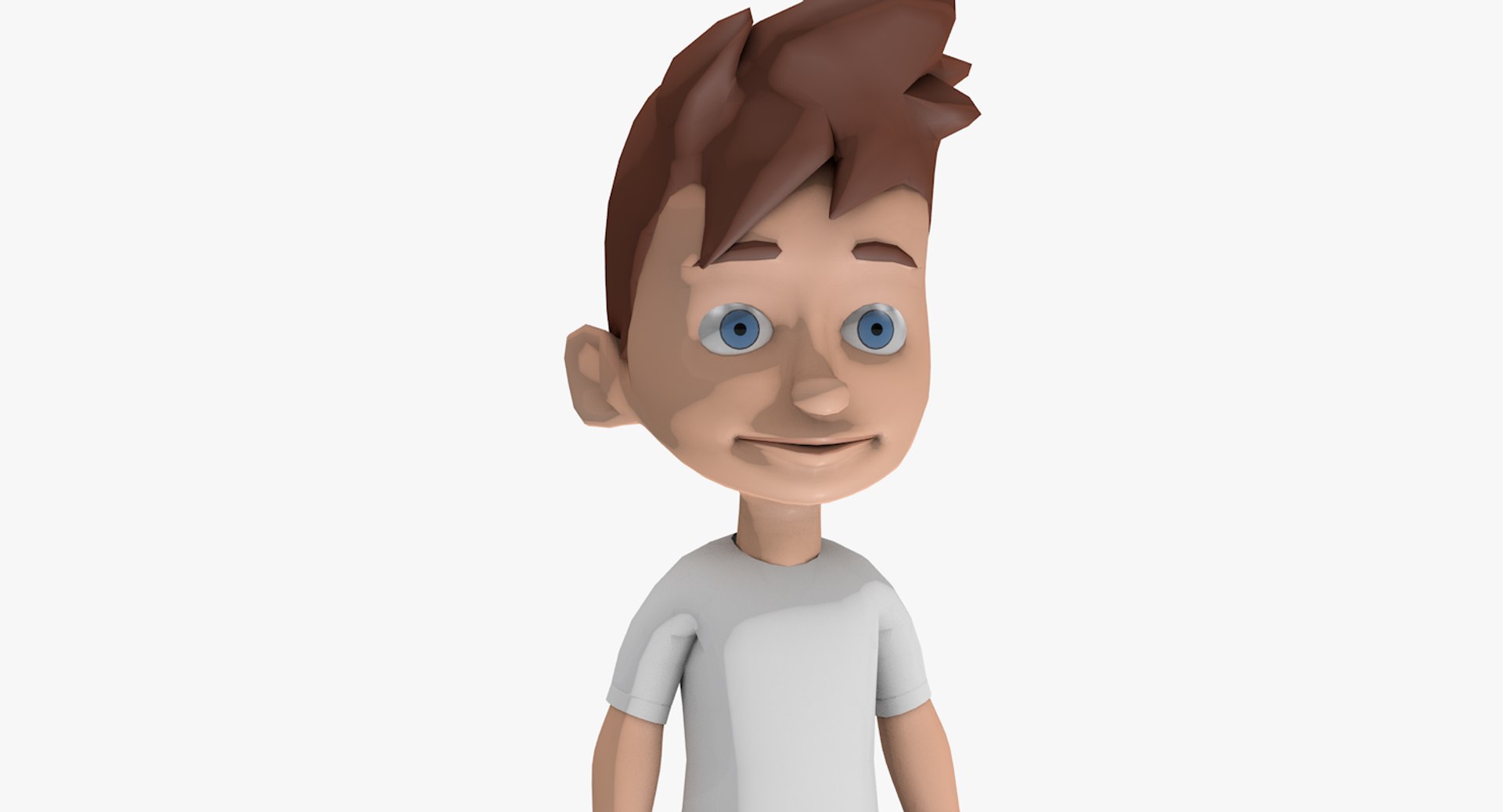 3d Model Stylized Character Rigged
