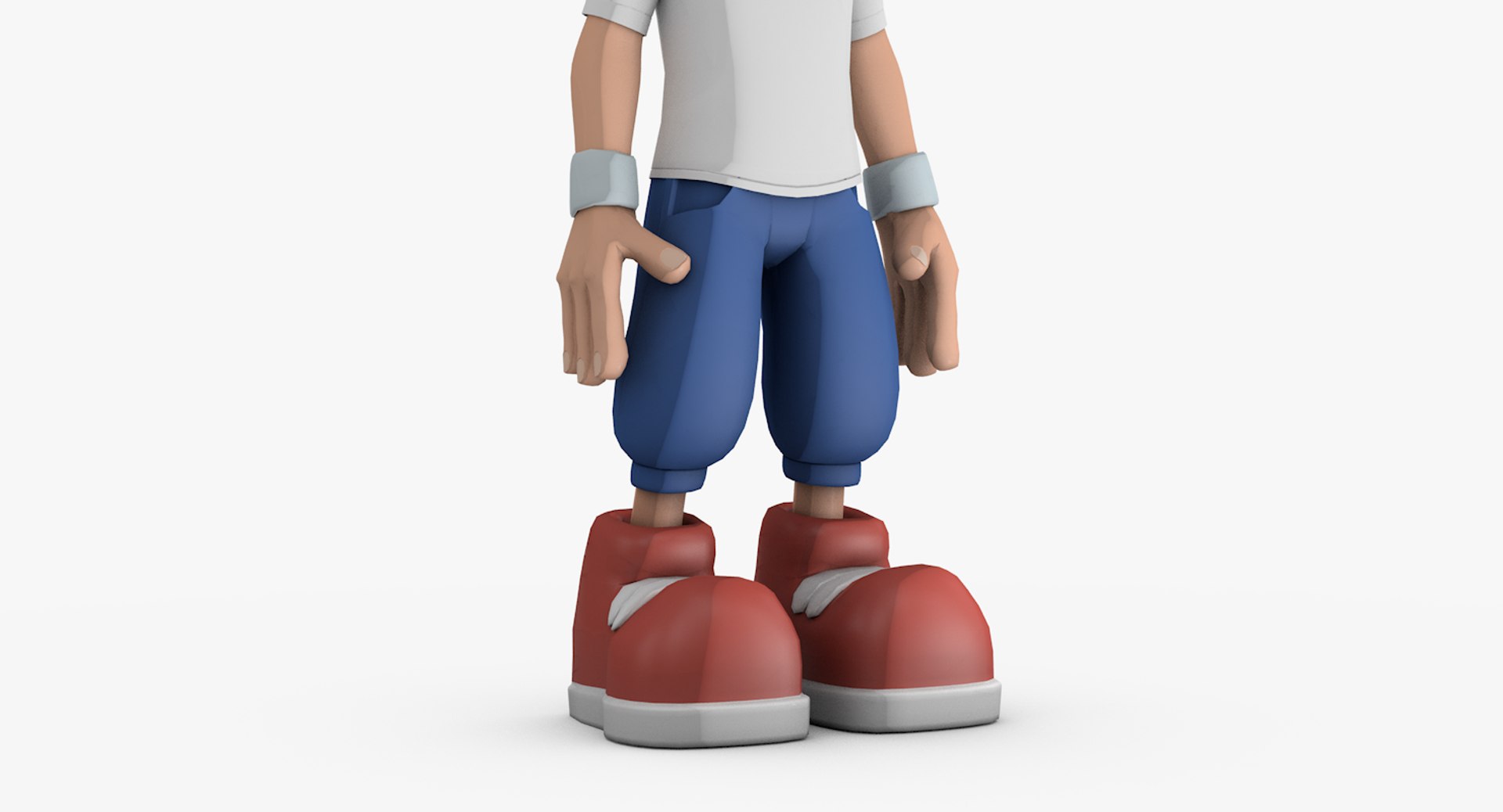 3d Model Stylized Character Rigged