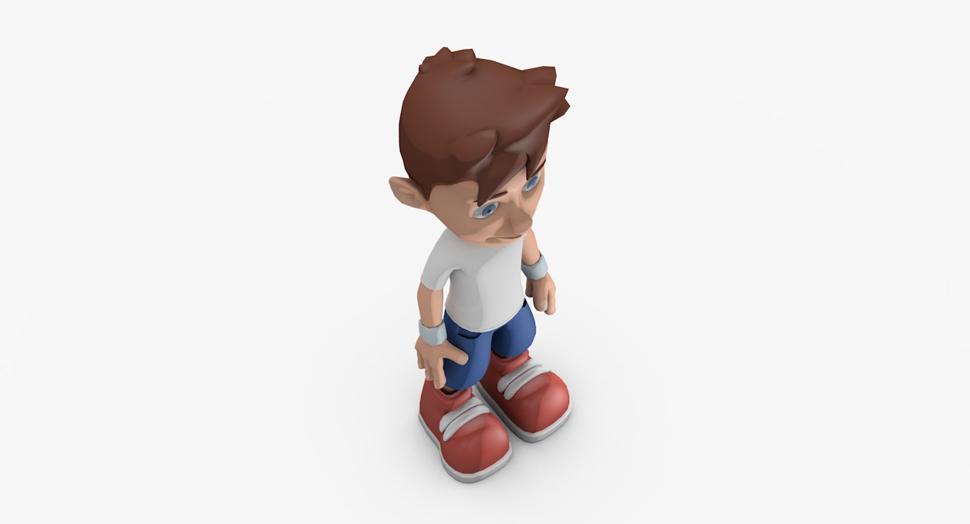 3d Model Stylized Character Rigged