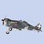 3ds Max Airplane Macchi Fighter Aircraft