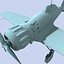 3ds Max Airplane Macchi Fighter Aircraft