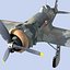 3ds Max Airplane Macchi Fighter Aircraft