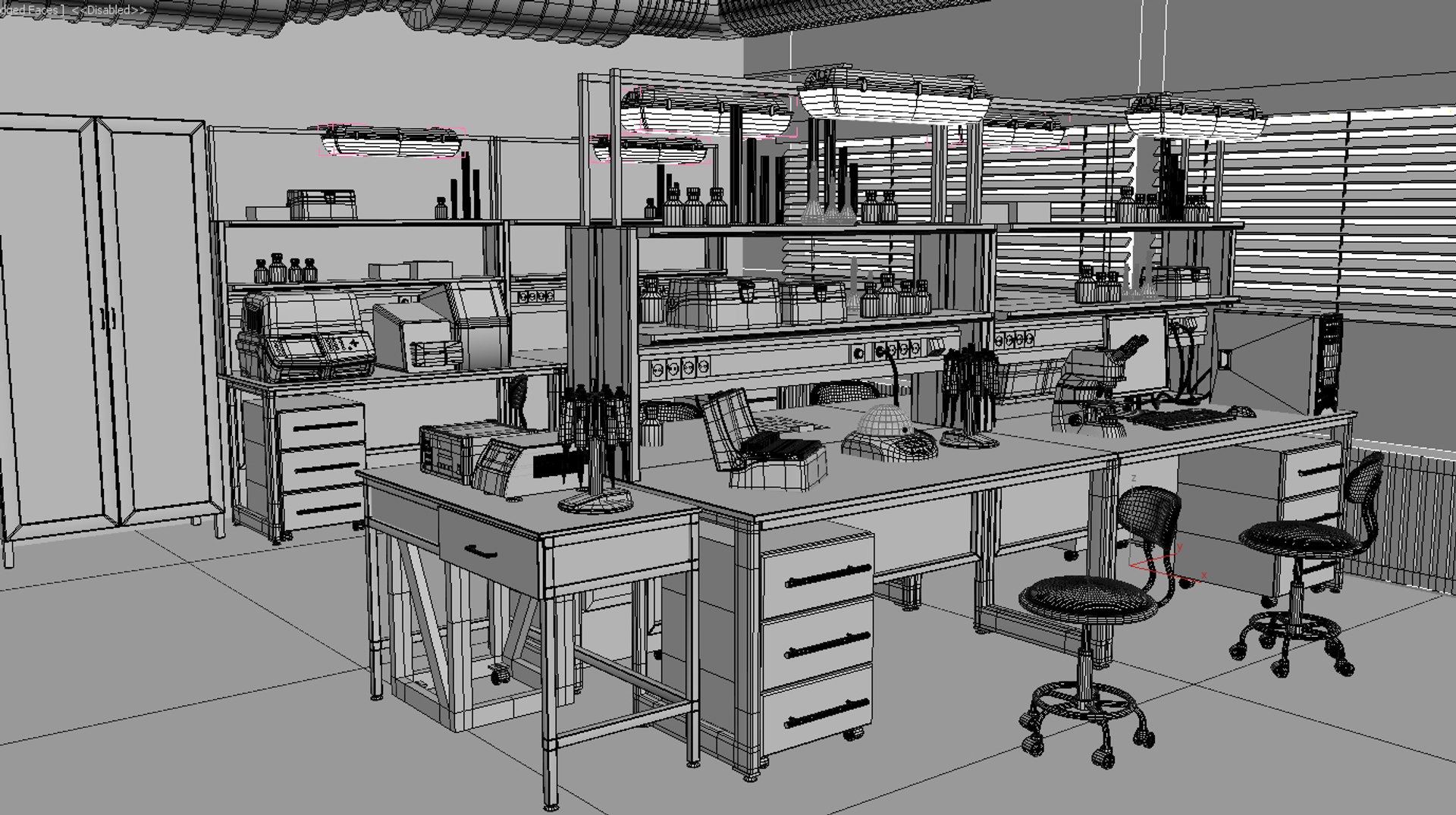 3D Chemist Laboratory Lab Model - TurboSquid 1553768