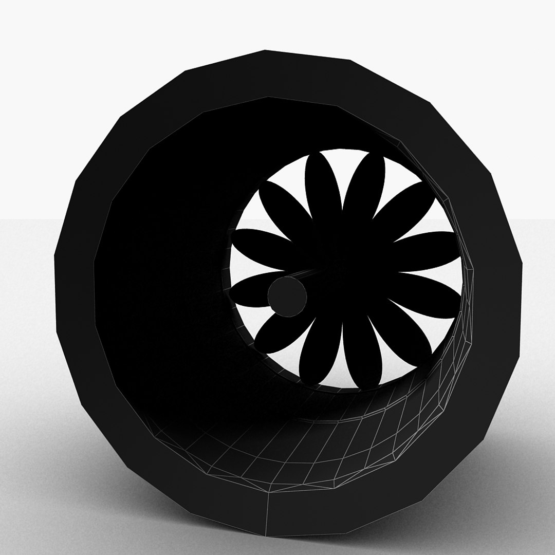 3d Model Turbine Fan