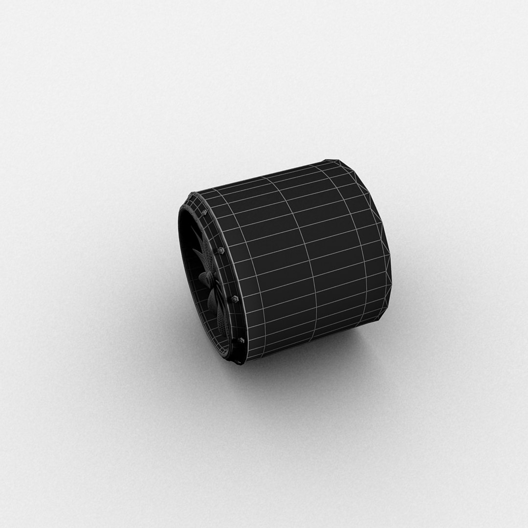 3d Model Turbine Fan
